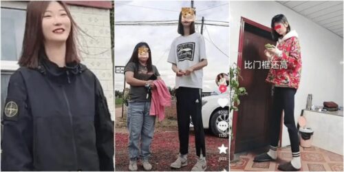 身長226cm超デカ女子「彼氏ができない…」動画バズってモテ期到来!?